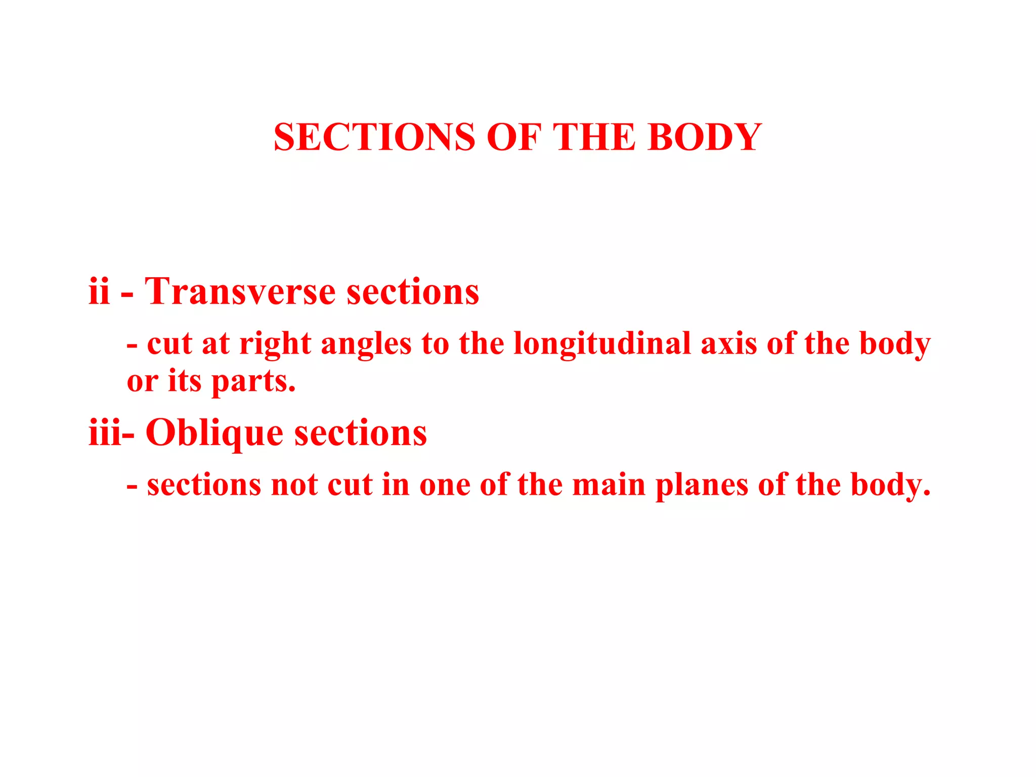 Anatomical terminology | PPT