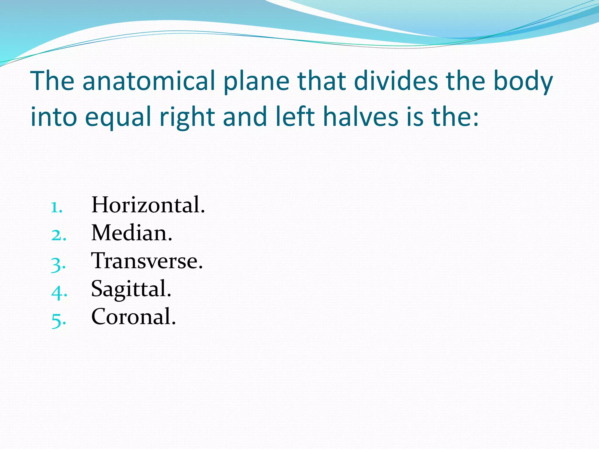 Anatomical terms | PPTX