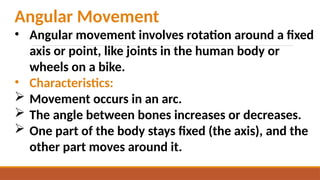 human movement 1 anatomical terms in Sports and Exercise | PPTX