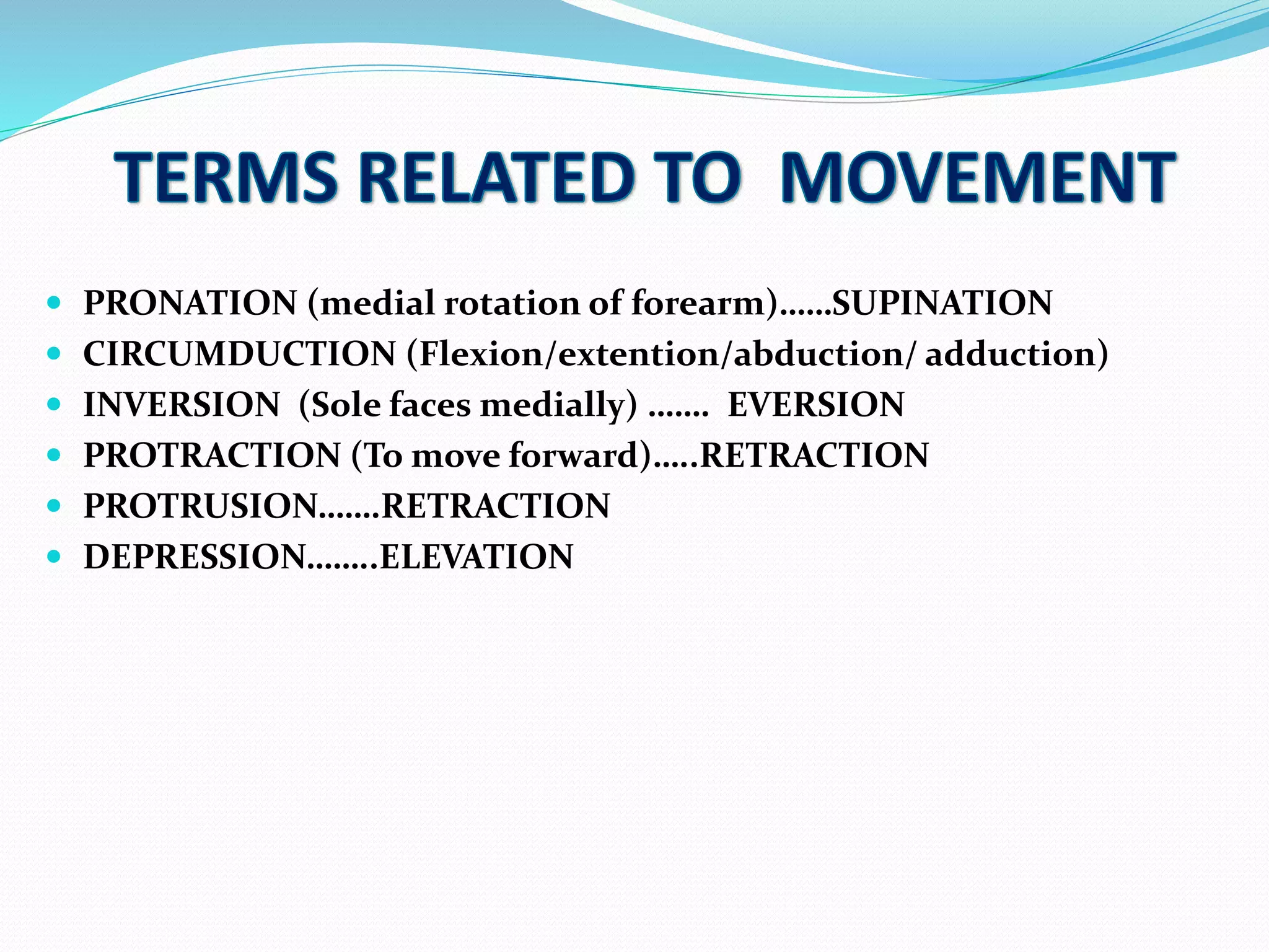 Anatomicalterms.pdf | Biological Sciences | Science