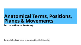 Anatomical Terms, Planes, Positions & Movements-3.pptx