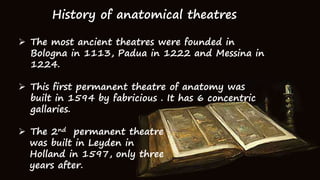 Anatomical theater | PPTX
