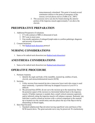 Anatomic Levels of the Neck and Selective Neck Dissection.docx