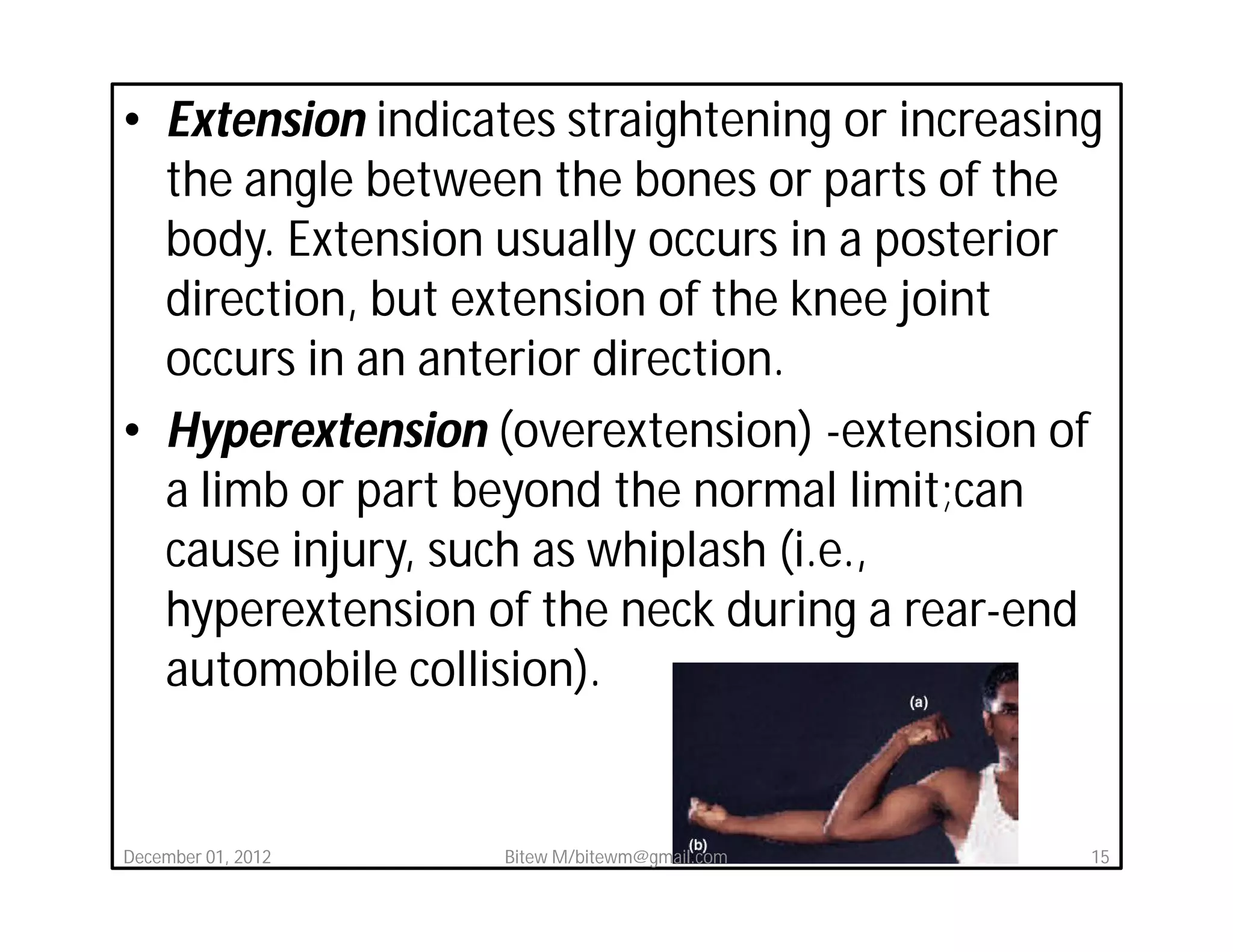 Anatomicomedical terminology ppt -by- Bitew | PDF