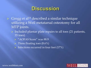 Anatomic Plantar Plate Repair | PPT