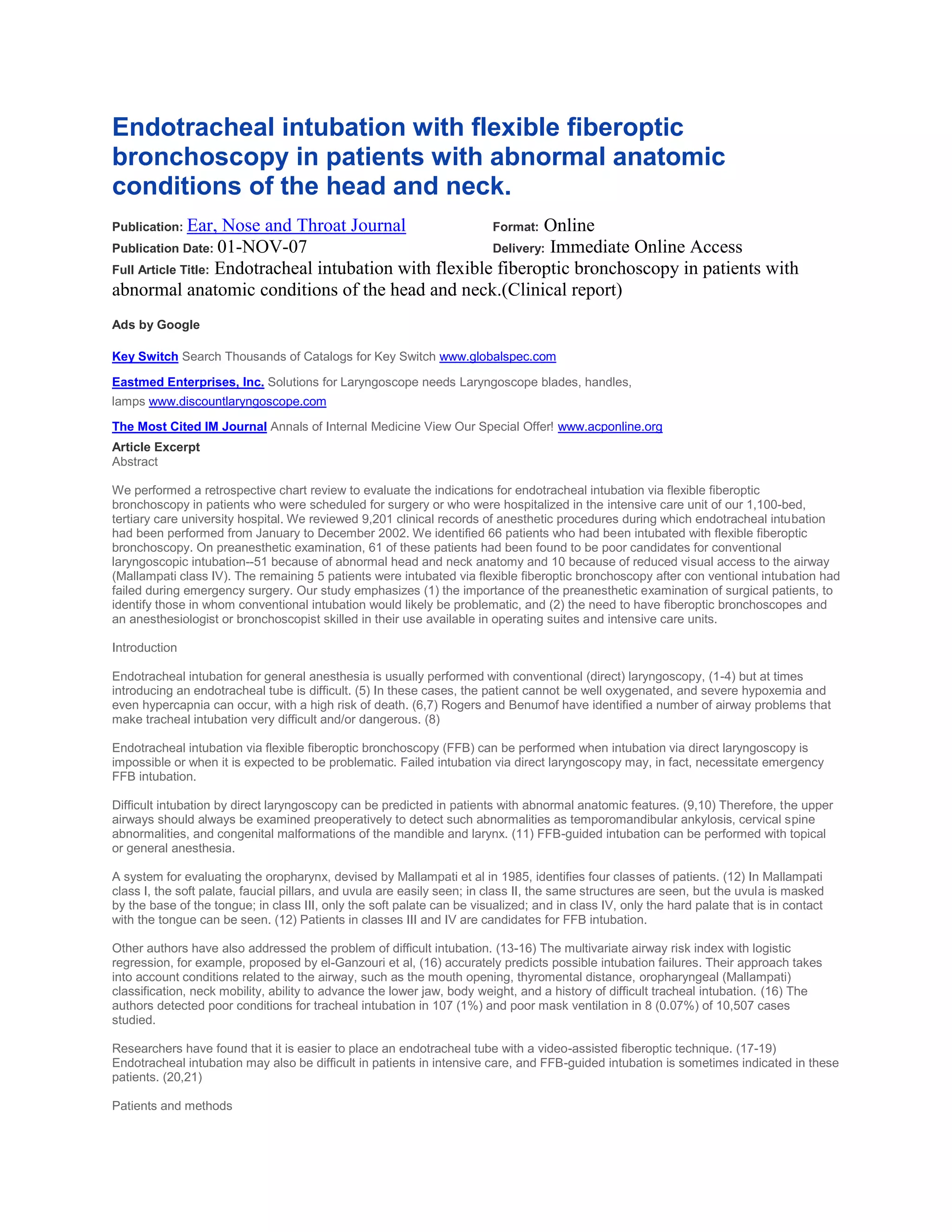 Anatomic Variation Pdf