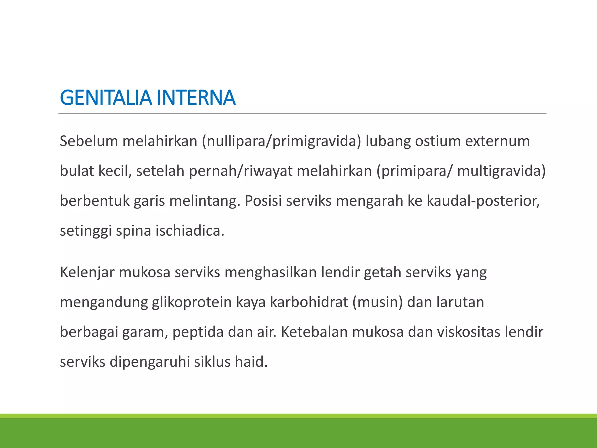 Anatomi dan fisiologi Reproduksi Wanita | PDF