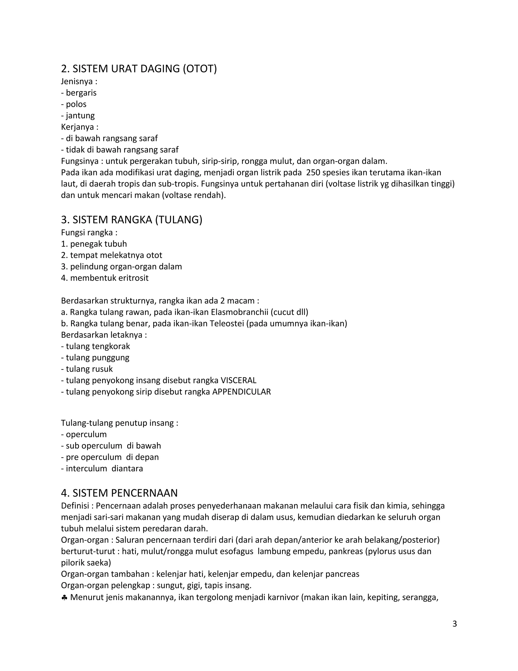 Anatomi dan fisiologi ikan nila hitam | DOCX