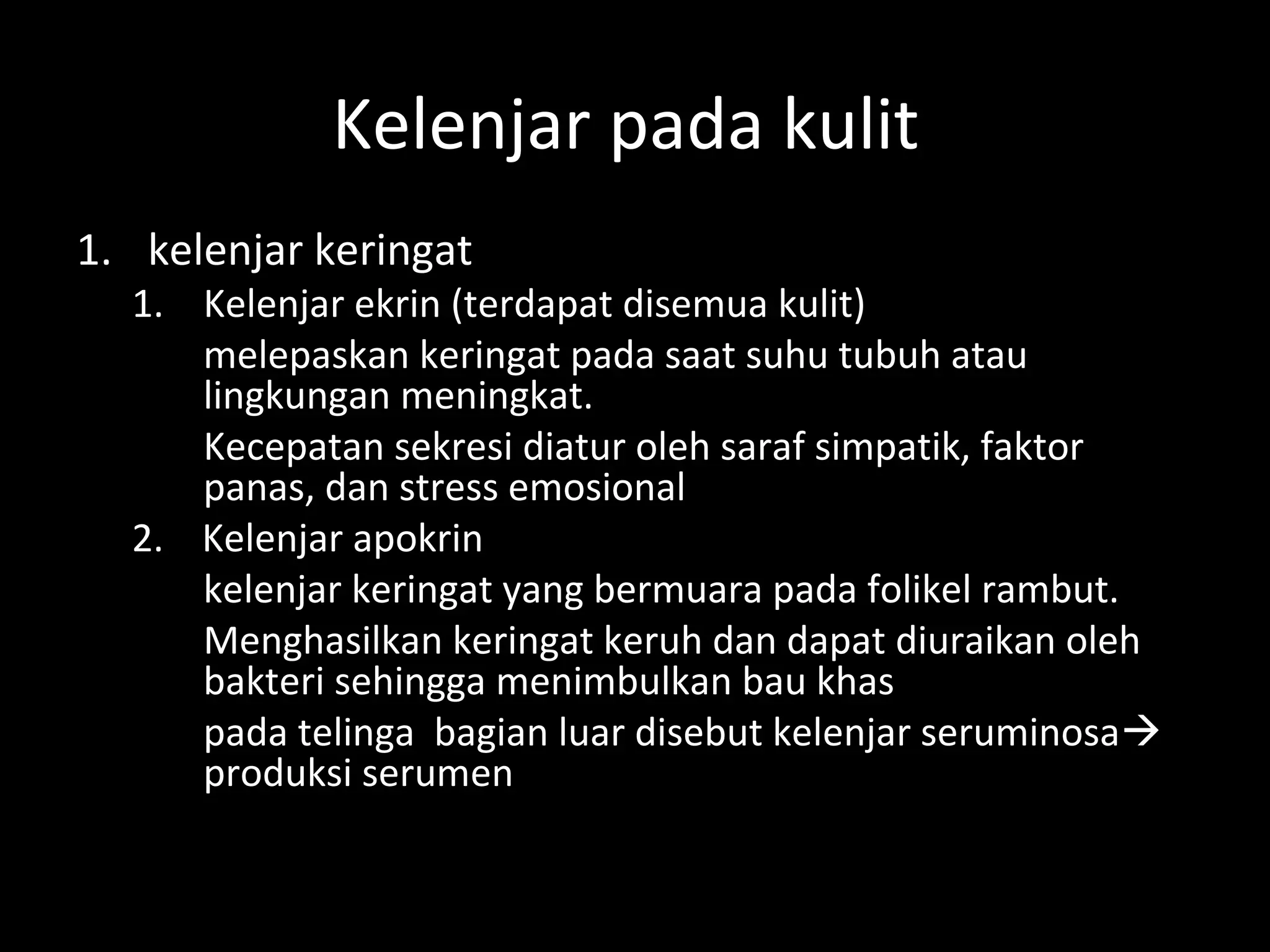 Anatomi dan fisiologi kulit | PPT