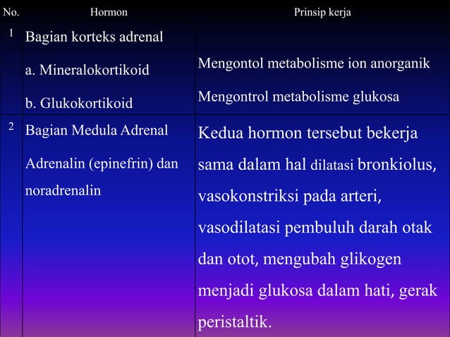 Anatomi dan fisiologi sistem endokrin | PPTX