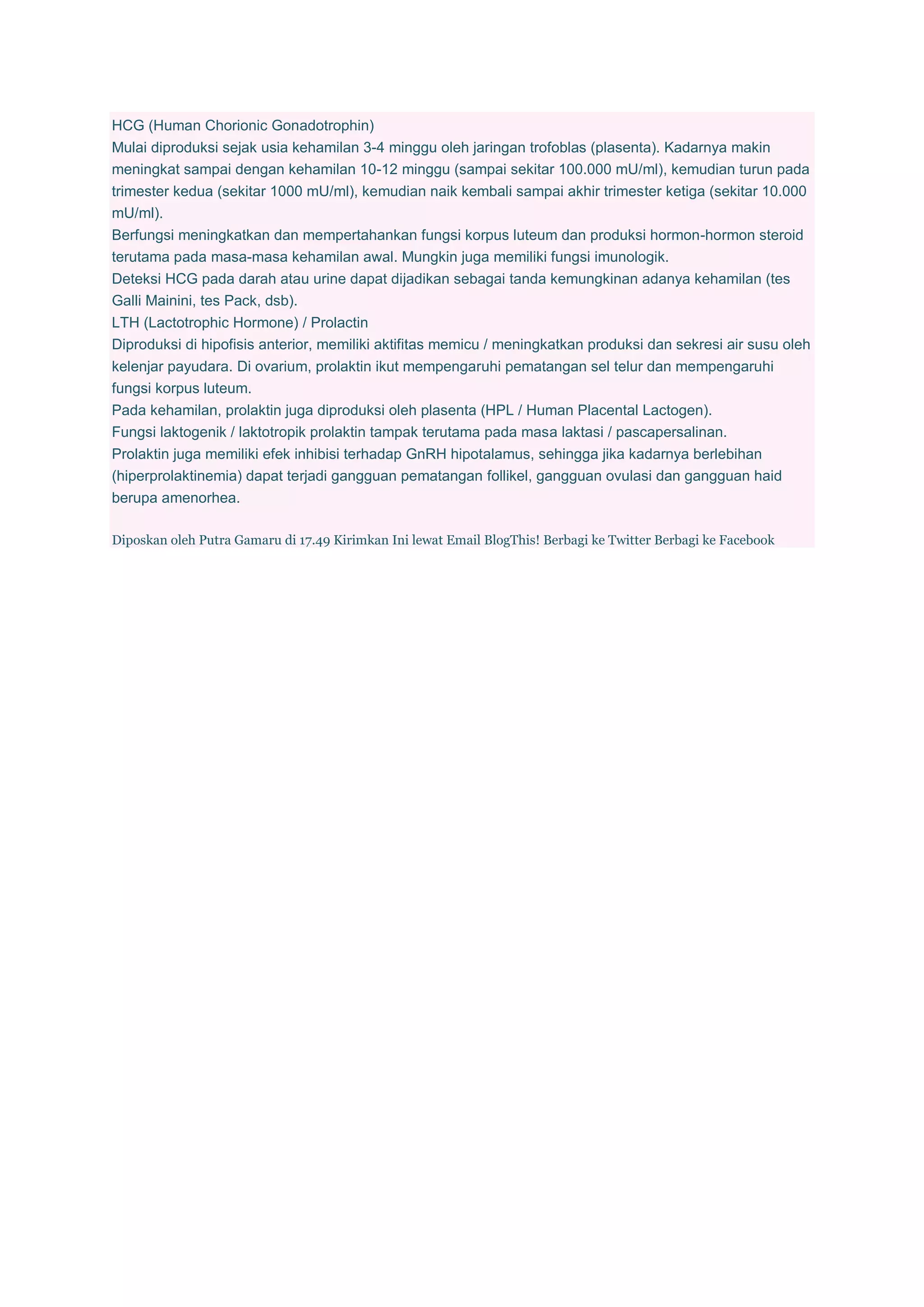 Anatomi dan fisiologi sistem reproduksi wanita | DOCX