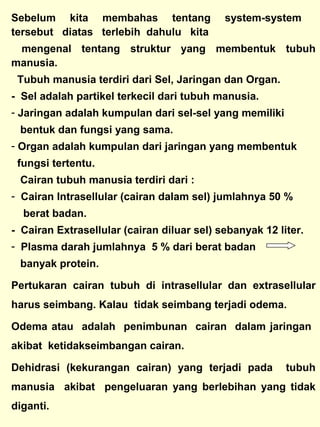 Anatomi dan fisiologi tubuh manusia 4 & 5 | PPT