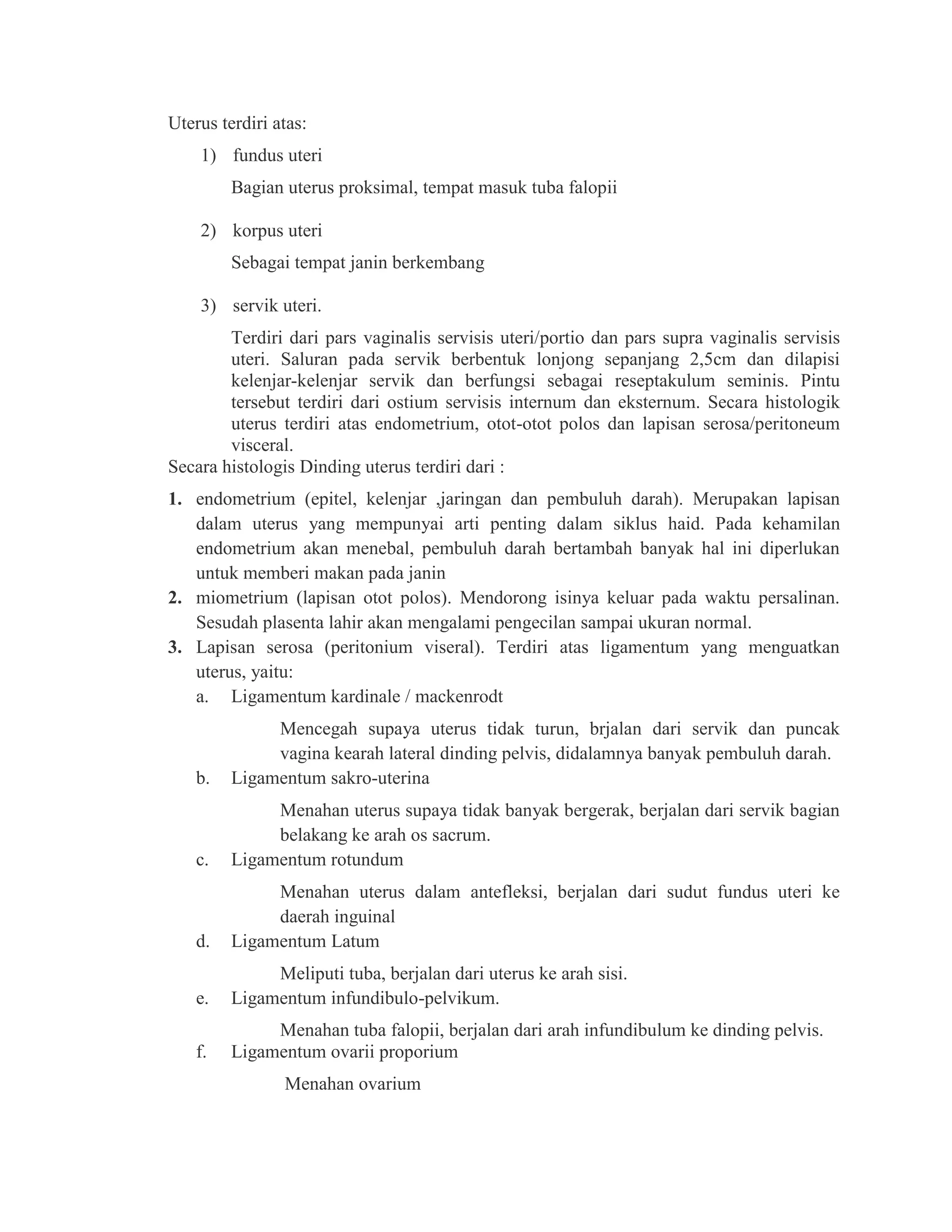 Anatomi fisiologi alat kandungan | DOCX