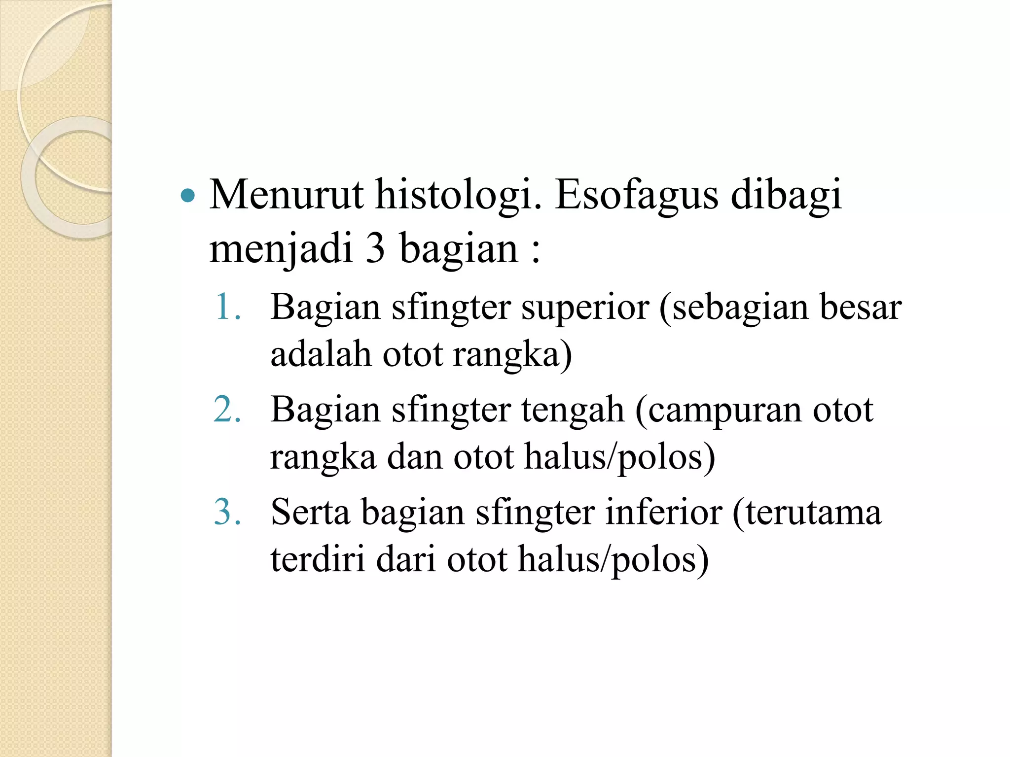 Anatomi fisiologi faring dan esofagus | PPTX