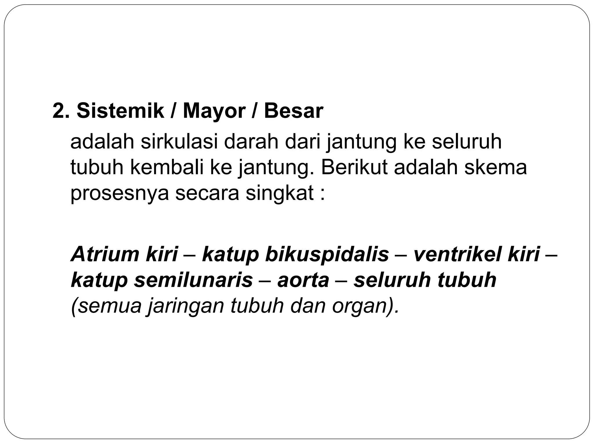 Anatomi fisiologi jantung | PPTX