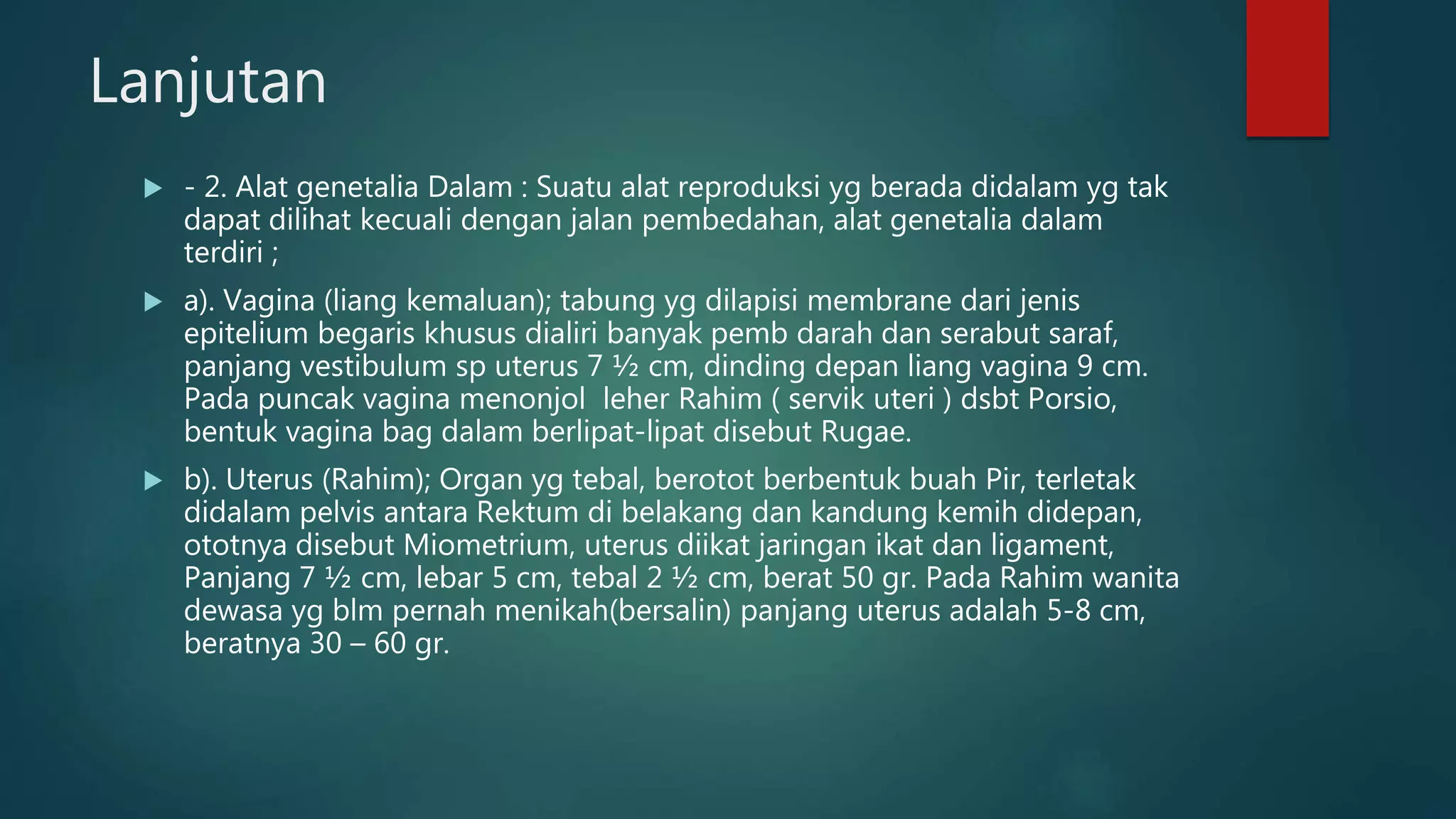 Anatomi fisiologi kebidanan | PPTX