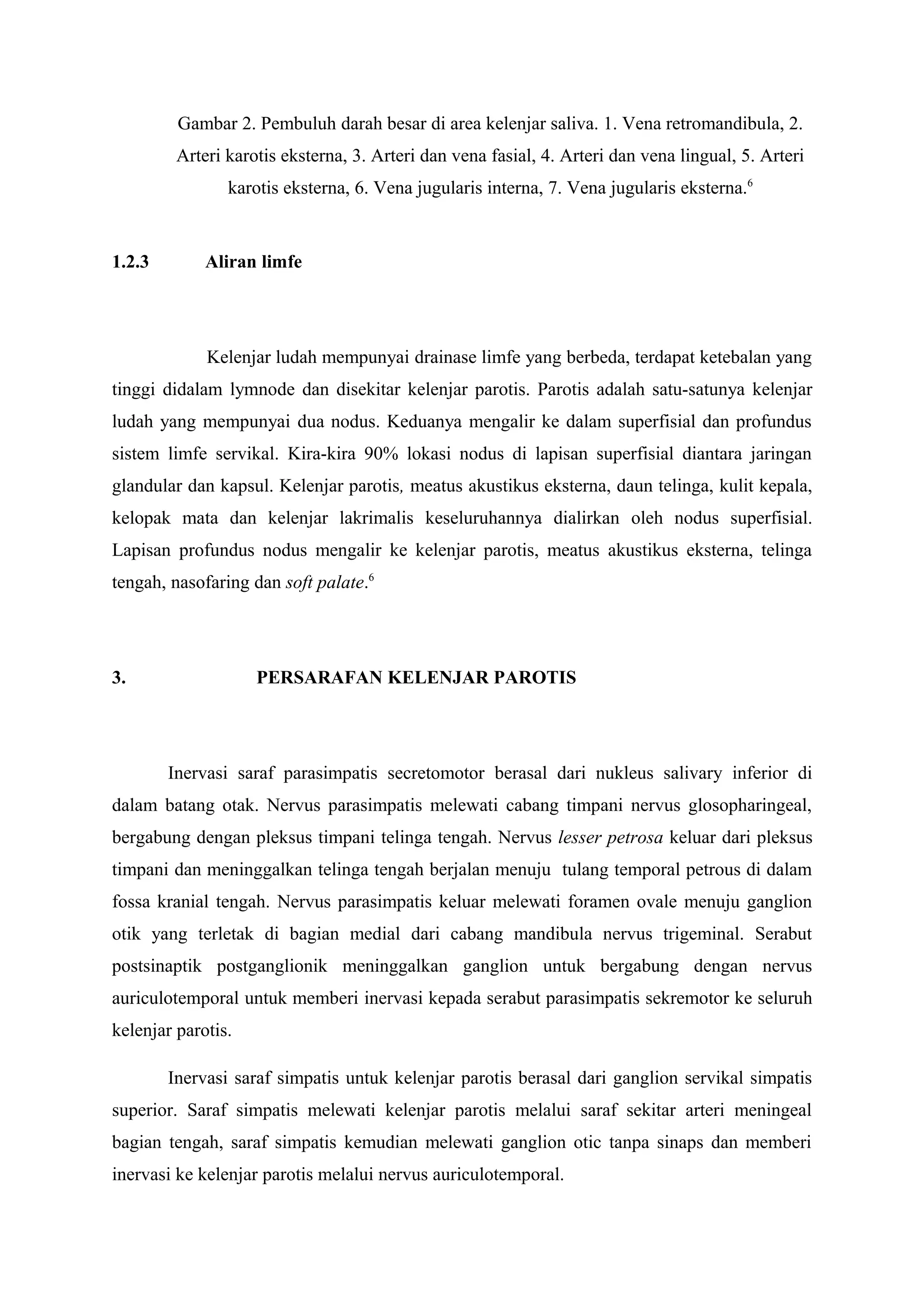 Anatomi fisiologi kelenjar parotis | DOC