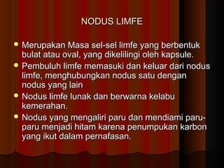 Anatomi fisiologi limpatik | PPT