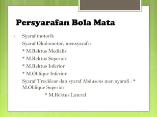 Anatomi fisiologi mata dr.Adhita Dwi A | PPT