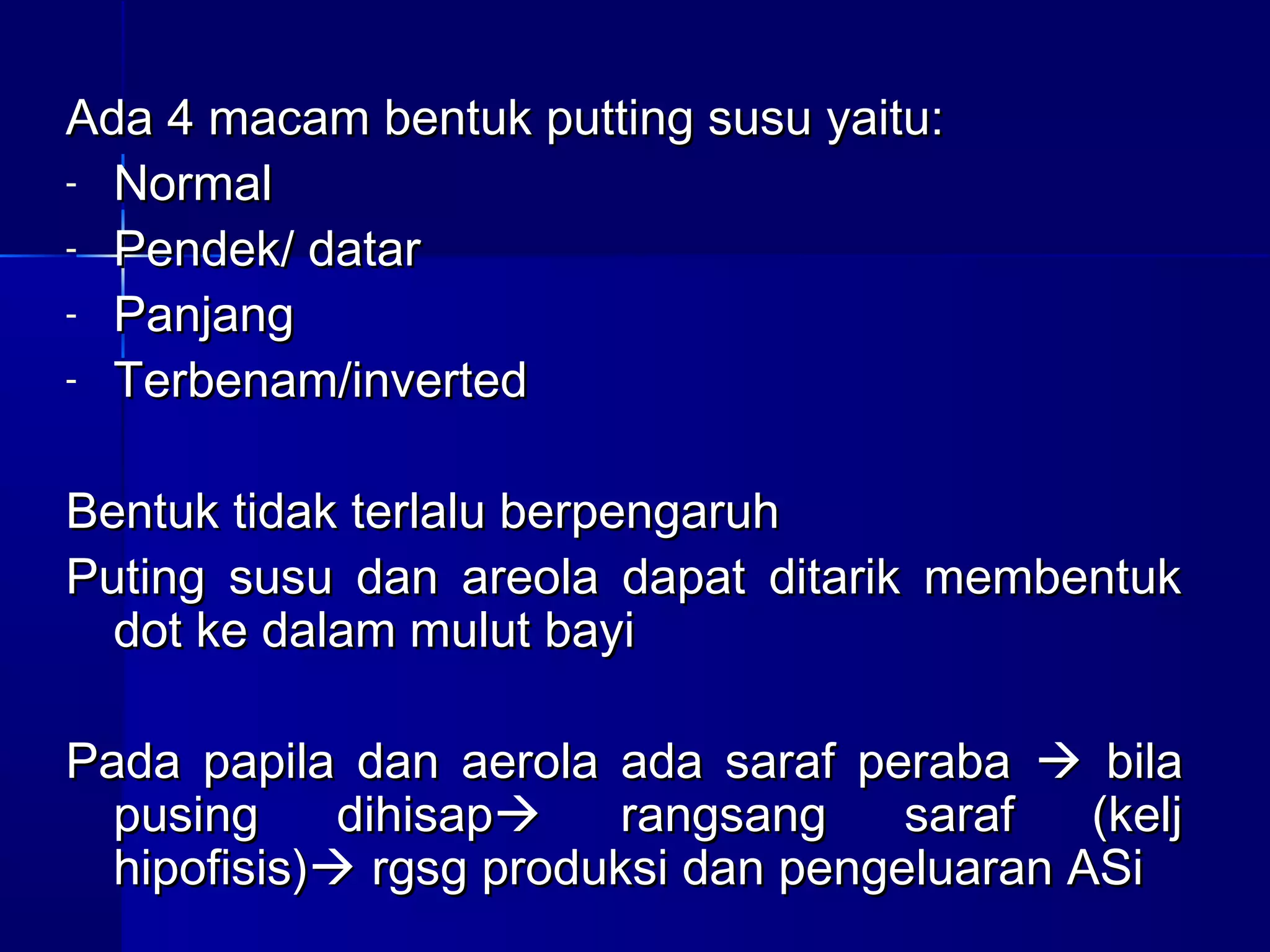Anatomi fisiologi menyusui risna | PPT