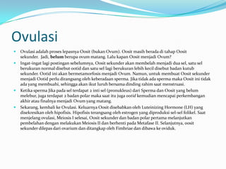 Anatomi fisiologi pembuahan pada manusia | PPT