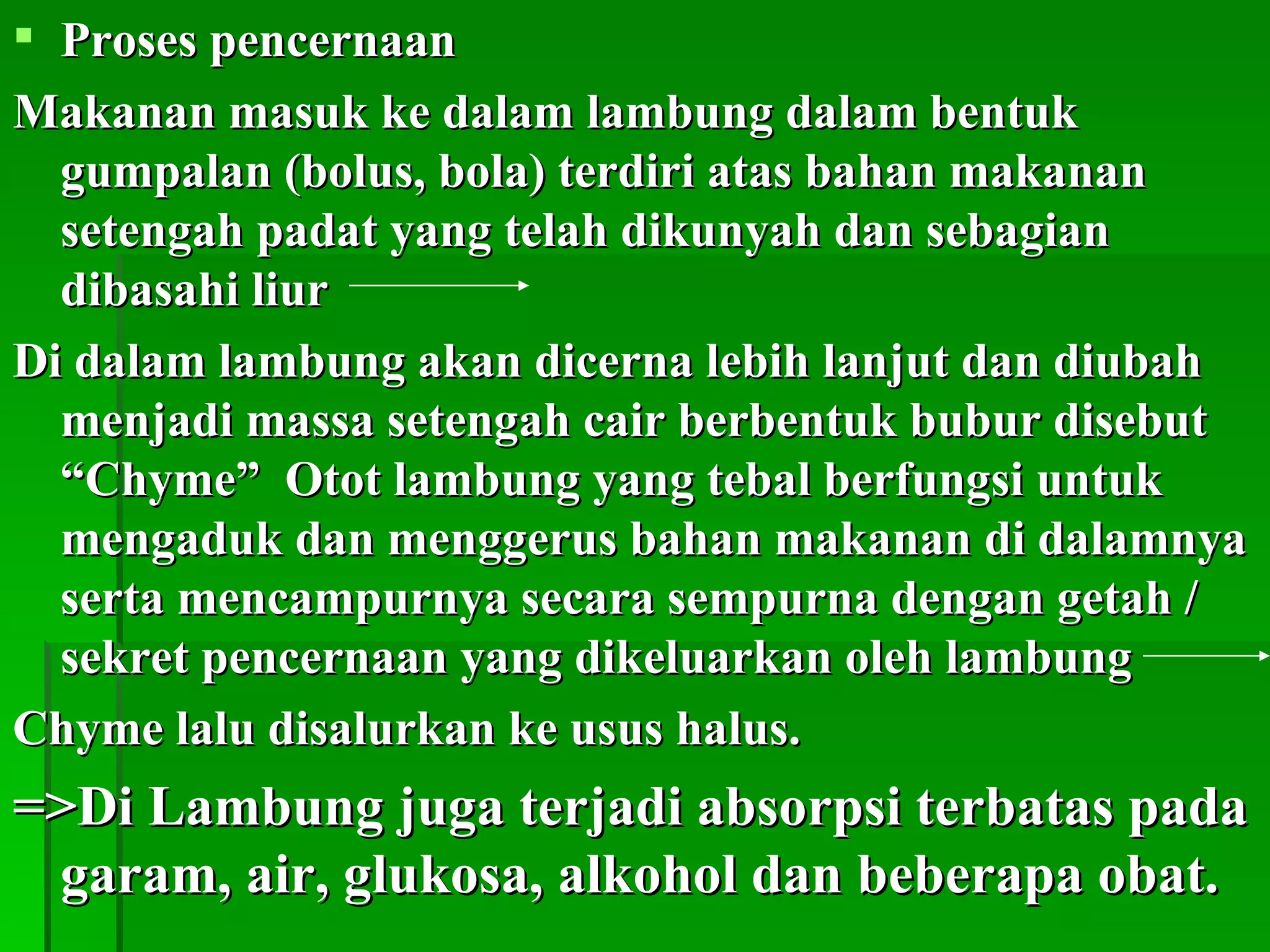 Anatomi Fisiologi Saluran Cerna | PPT