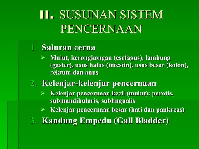 Anatomi Fisiologi Saluran Cerna | PPT