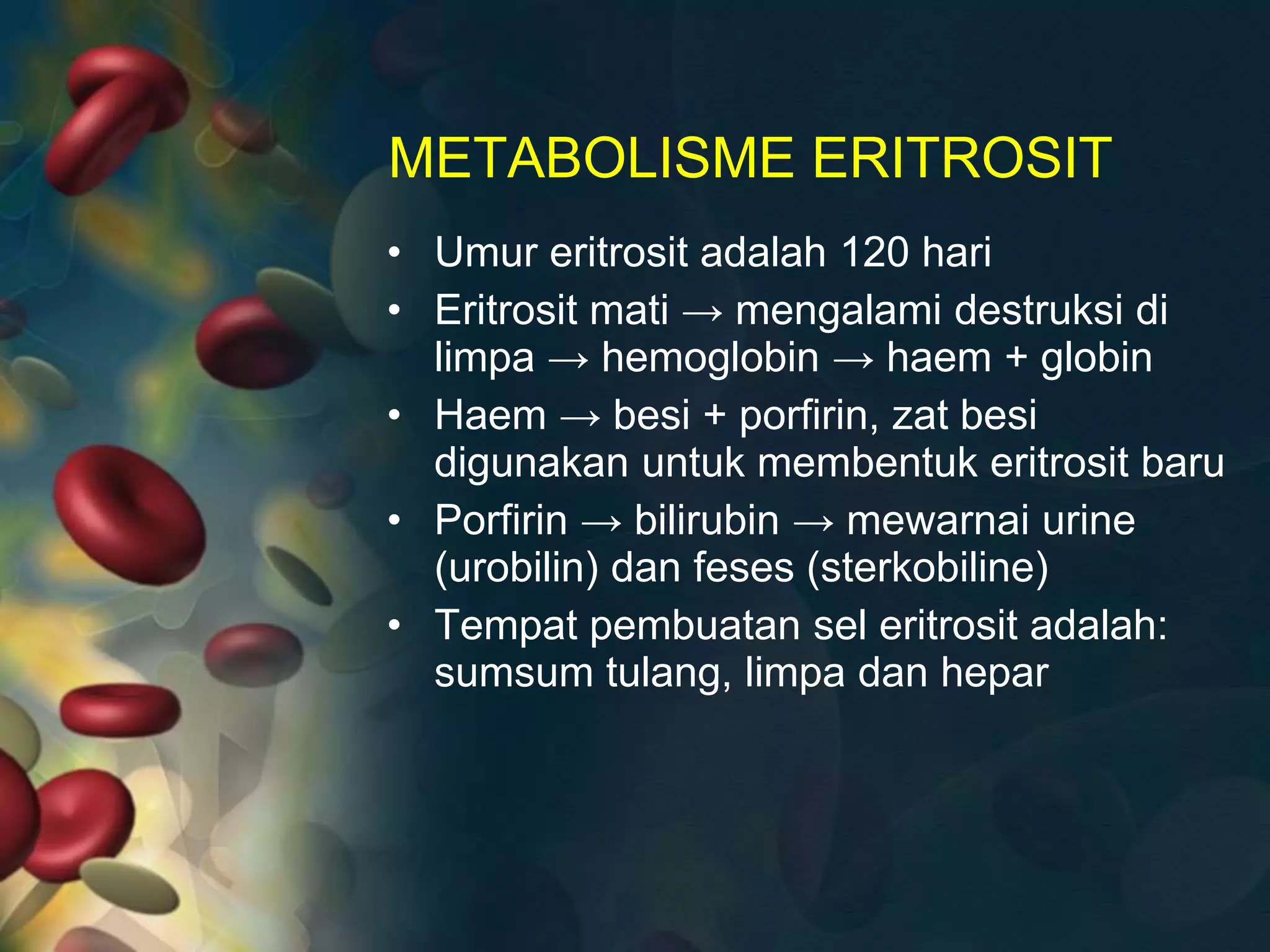 Anatomi fisiologi sistem hematologi | PPTX