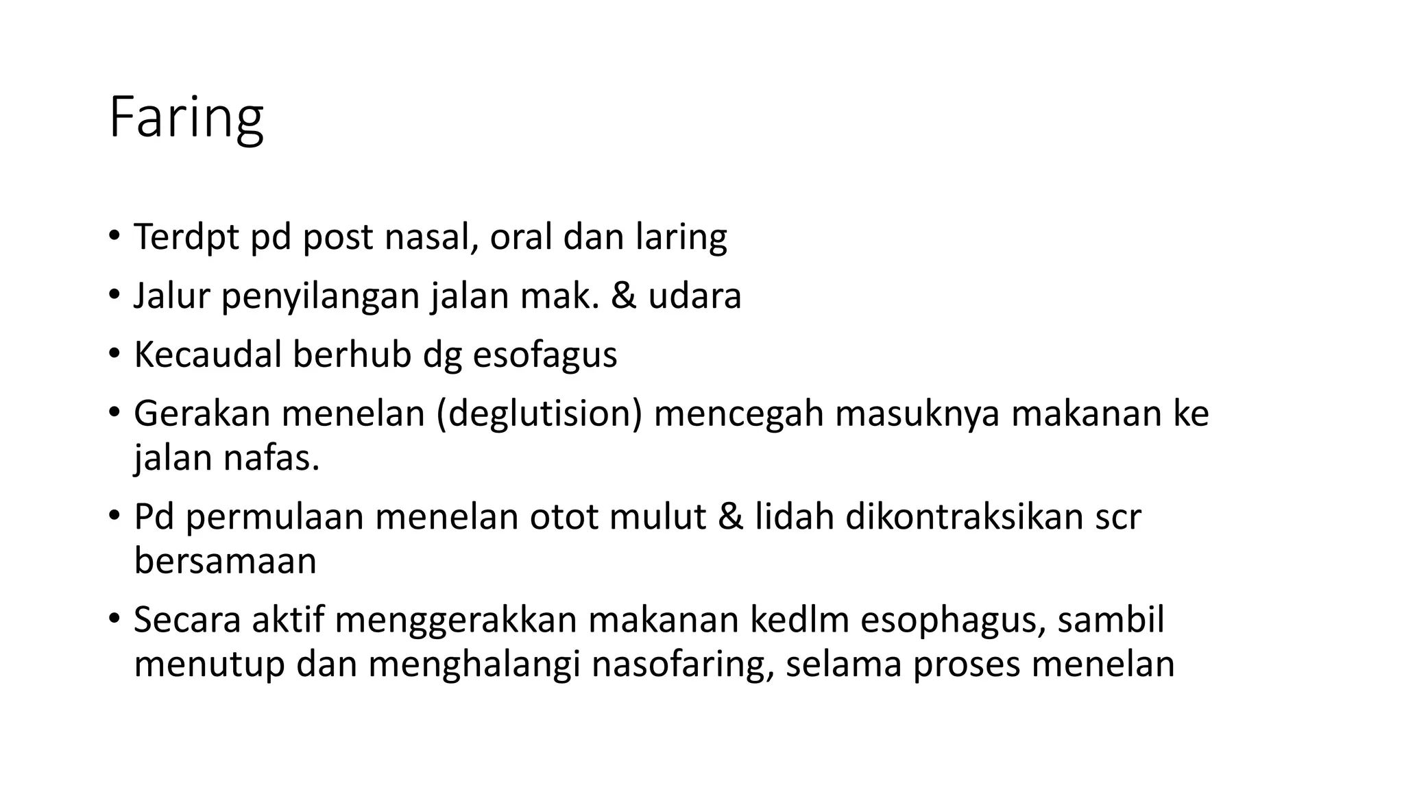 Anatomi fisiologi sistem pencernaan | PPTX