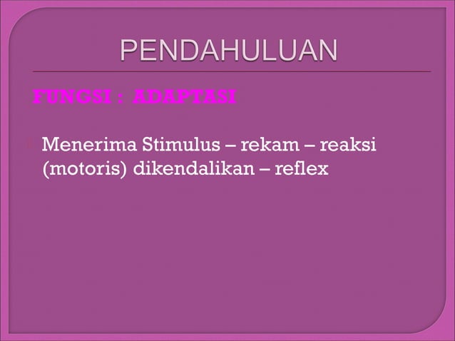 Anatomi fisiologi sistem persarafan | PPT