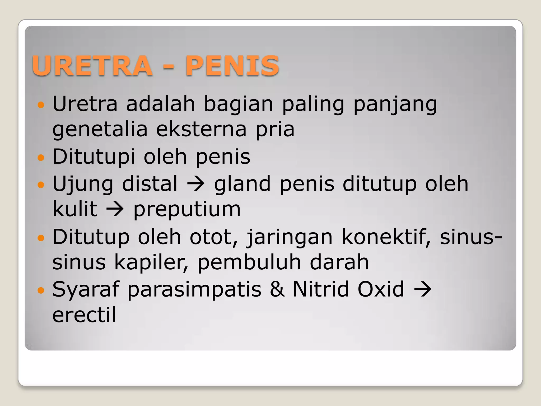 Anatomi fisiologi sistem reproduksi | PPTX