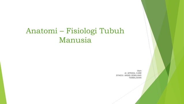 Anatomi – Fisiologi Tubuh Manusia.ppt