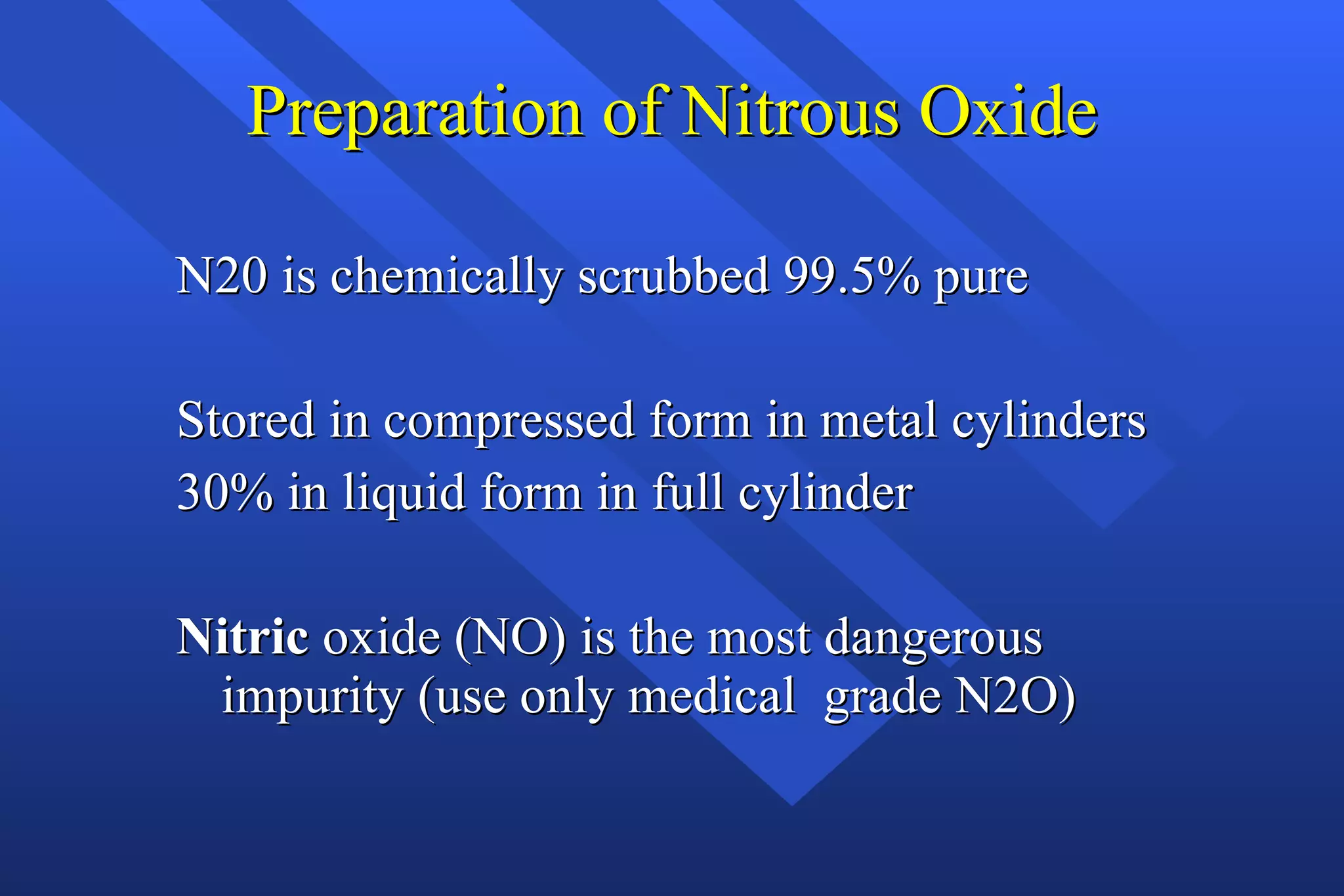 ANATOMY & PHYSIOLOGY for NITROUS OXIDE | PPT