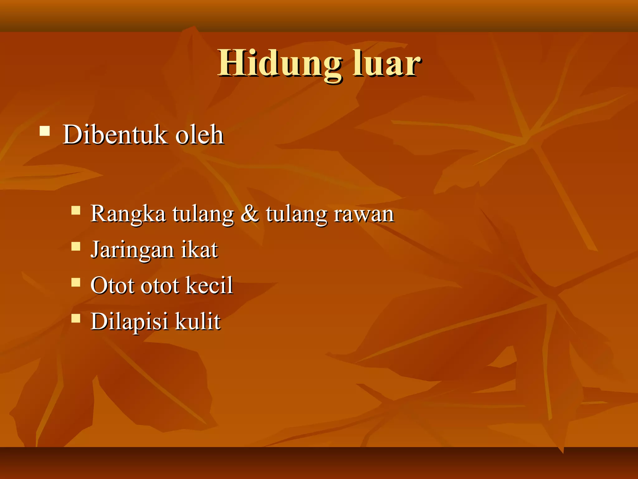 Anatomi hidung | PPT