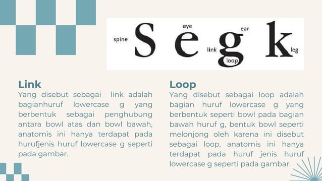 Anatomi Huruf anatomi tipografi adalah istilah yang digunakan untuk menggambarkan bagian- bagian ...