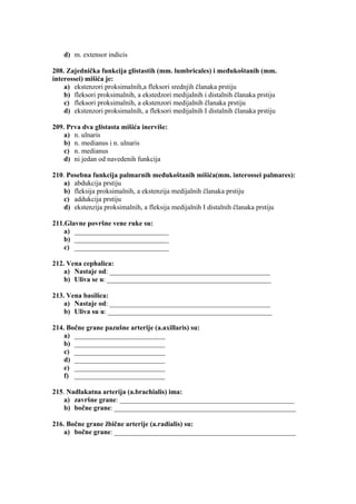 Anatomija test - copy | PDF