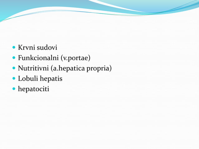 Žlijezde pridodate digestivnom sistemu/Morfološke karakteristike ...