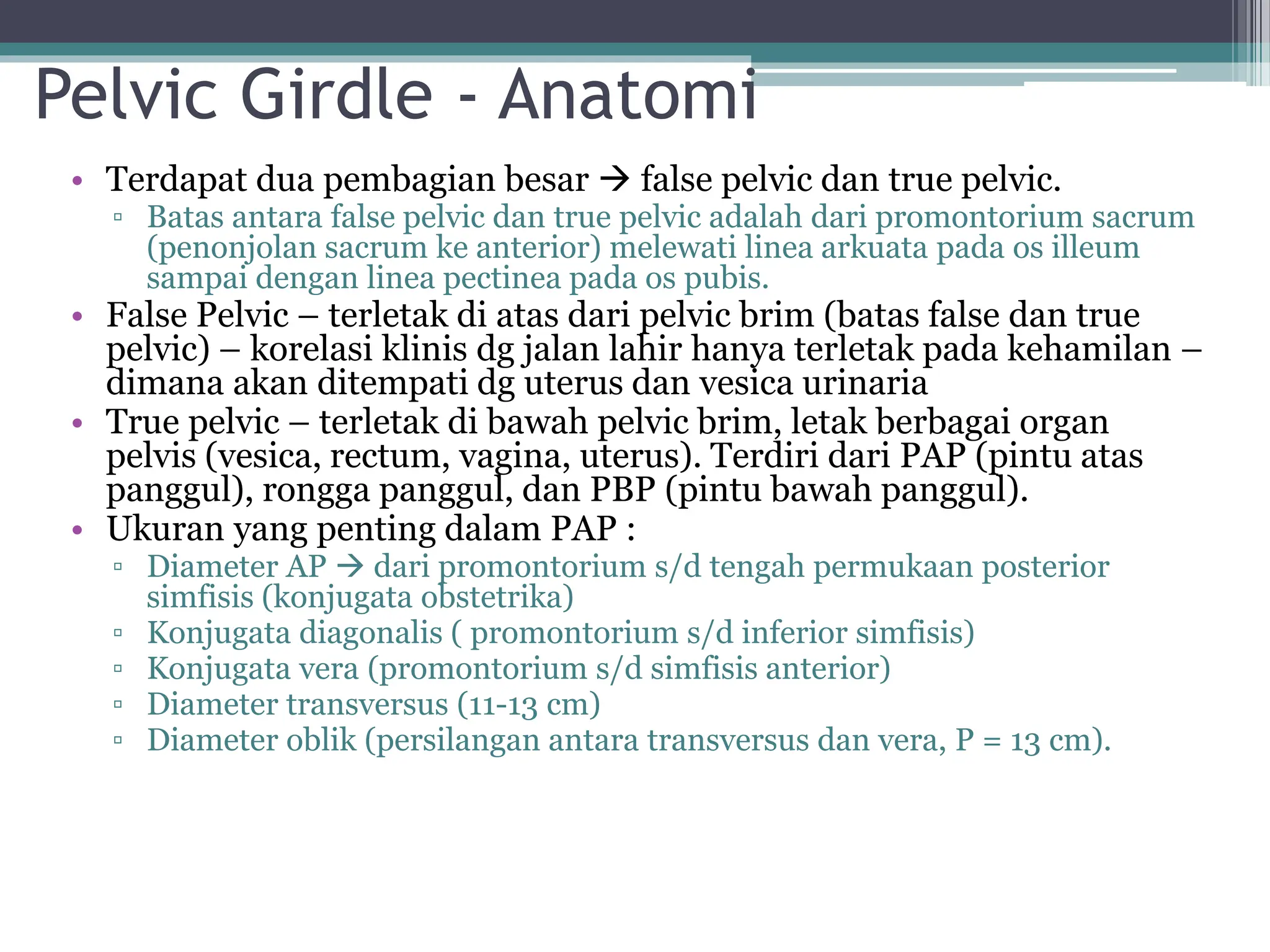 Anatomi Jalan Lahir - Tulang, Otot, Ligamen.pptx