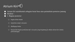 power point anatomi jantung (PPT Cardiology) | PPTX