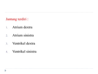 Anatomi jantung awalan blok pada jantuk CVS | PPT