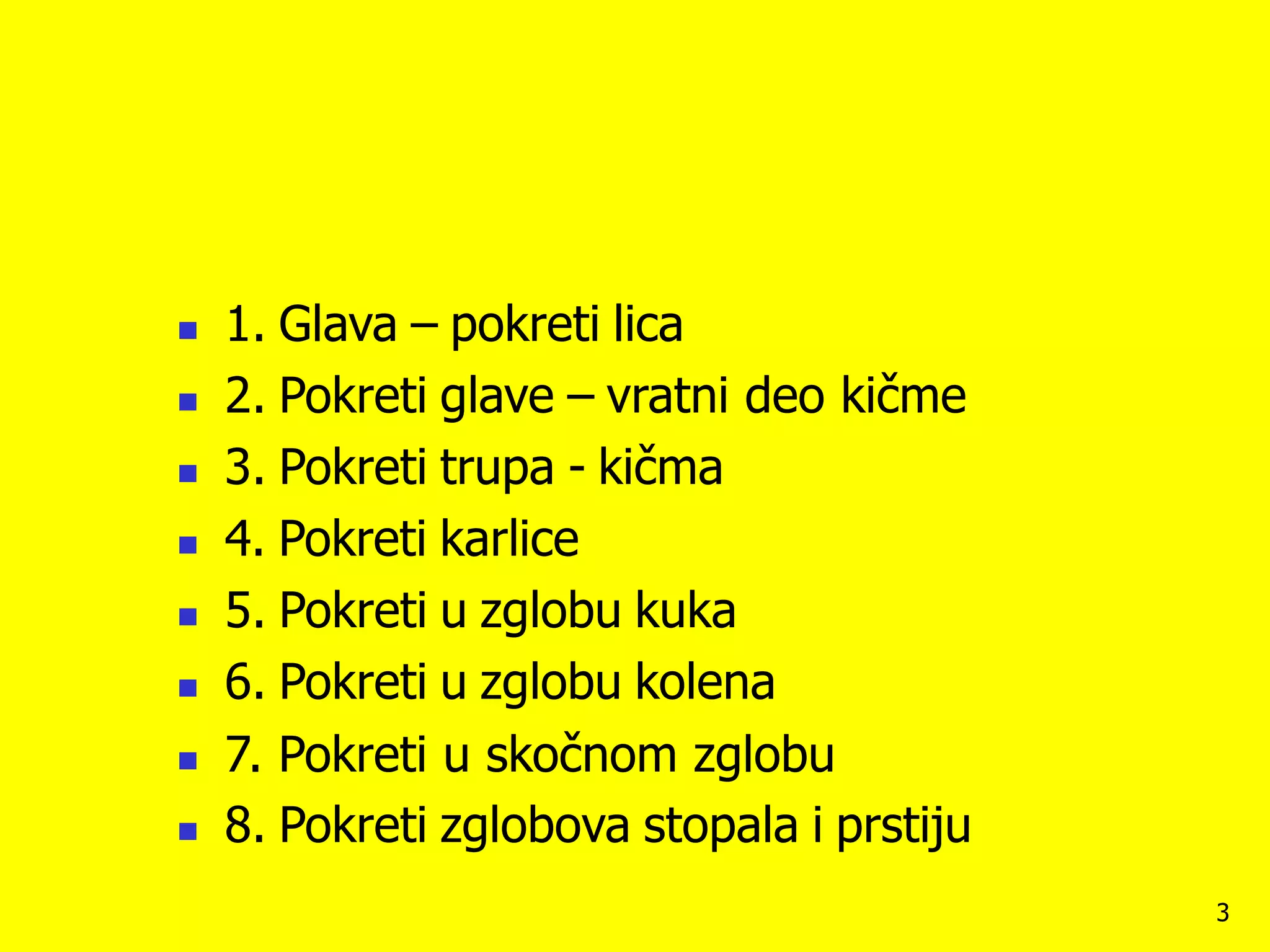 Anatomija segmenti tela | PPT