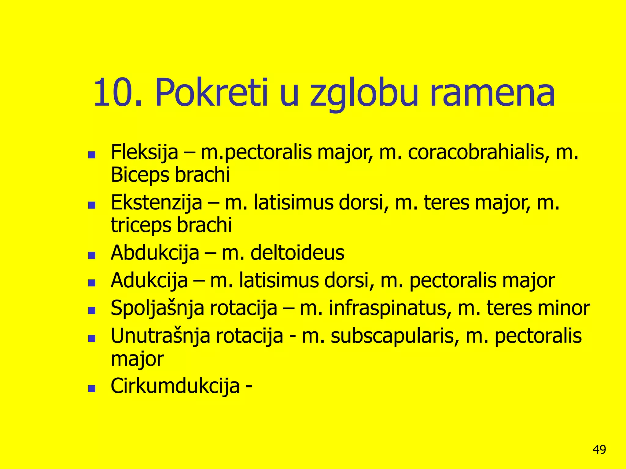 Anatomija segmenti tela | PPT