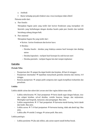 Anatomi kehamilan + perubahan | PDF