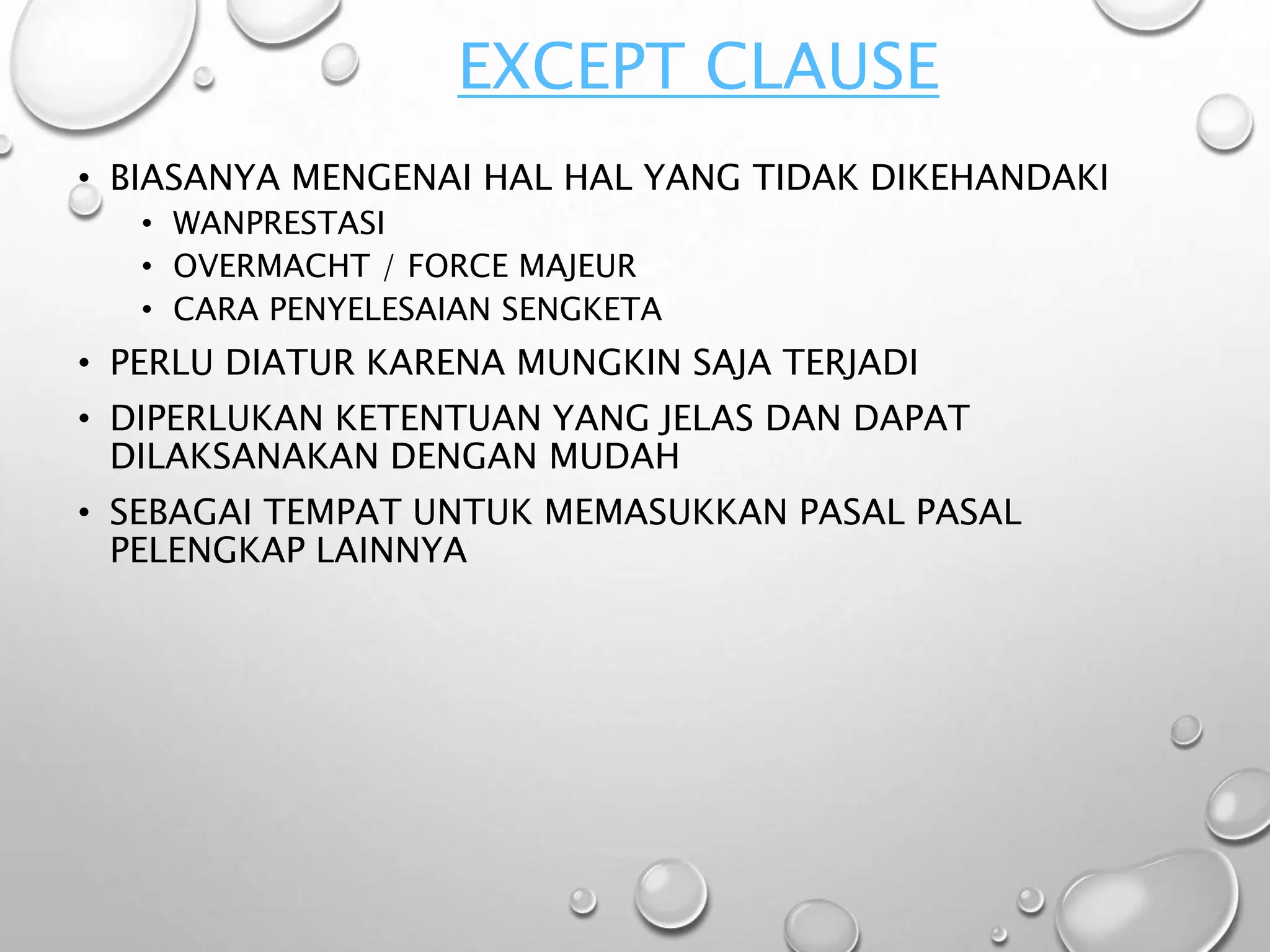 Anatomi kontrak | PPTX