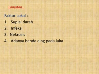 Anatomi kulit & fisiologi penyembuhan luka | PPTX