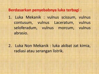 Anatomi kulit & fisiologi penyembuhan luka | PPTX