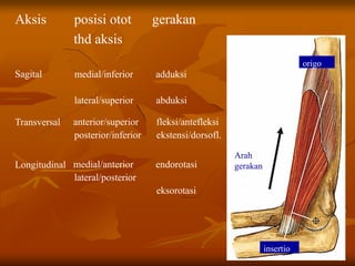 ANATOMi tubuh manusia aspek dasar urai tubuh | PPTX