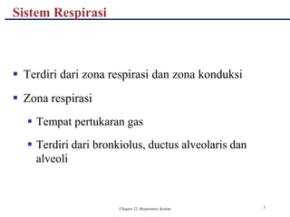 Anatomi sistem respirasi | PPTX