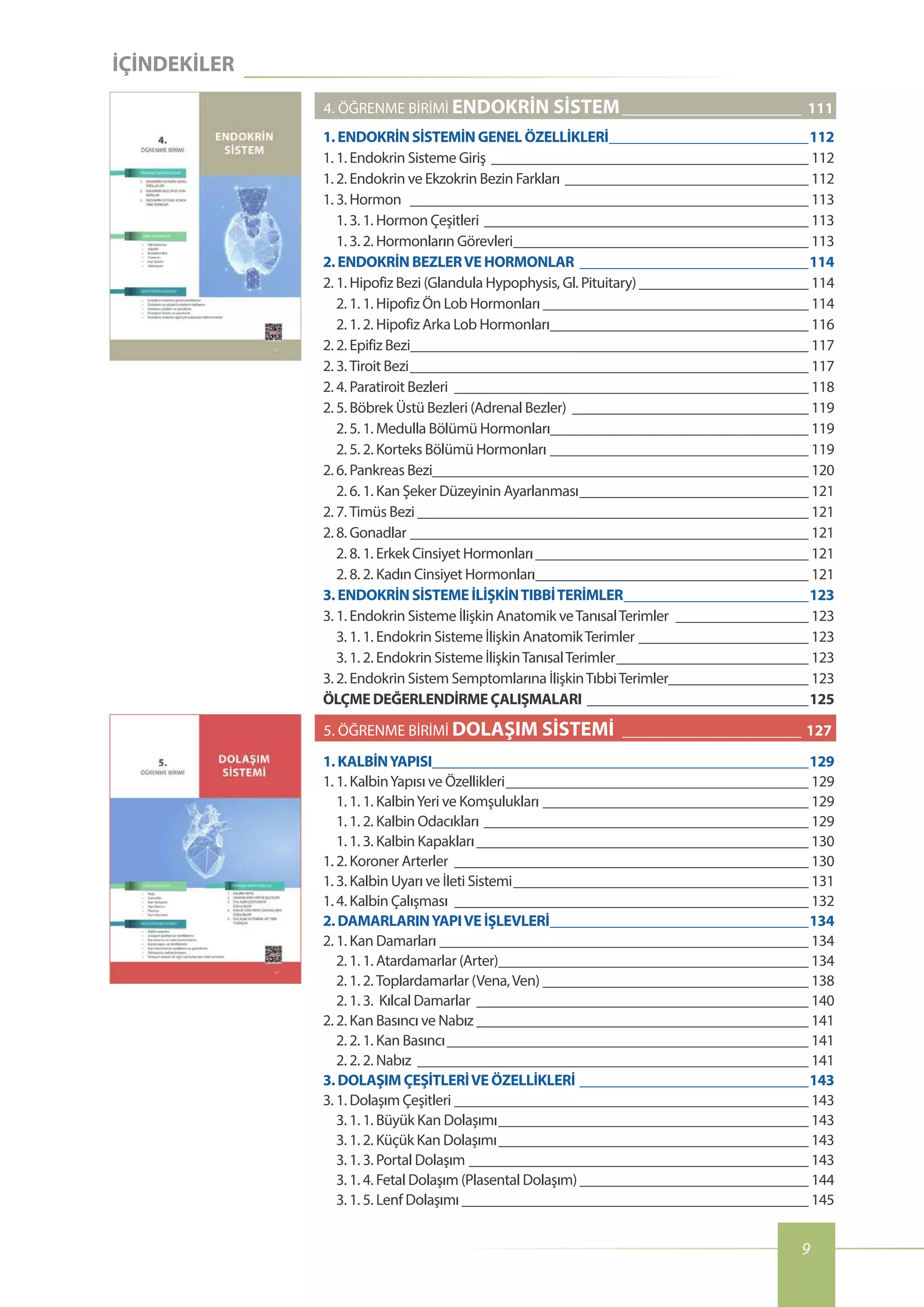9.sınıf anatomi ve fizyoloji kitabı | PDF