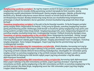 Anatomiya Lab-tanglay anomaliyasi. Ularda kuzatiladigan patologiyalar | PPT